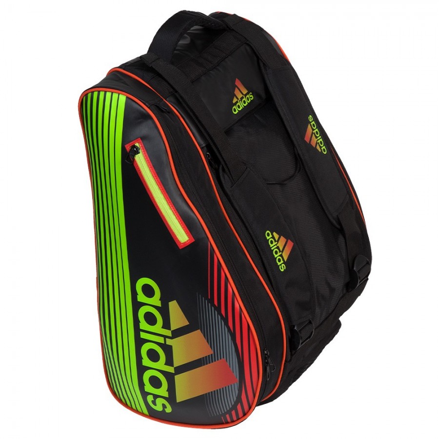 Paletero Adidas Tour Black Green - Compacto y manejable - Zona de Padel