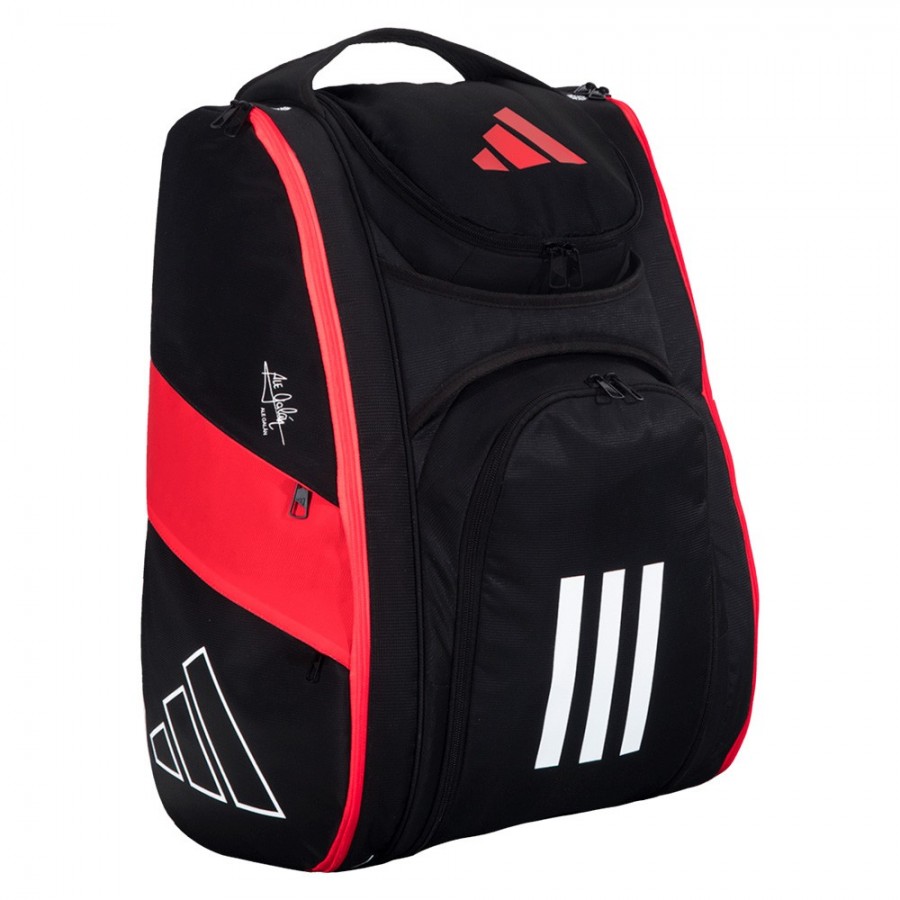 Paletero Adidas RB Multigame negro rojo - Zona de Padel