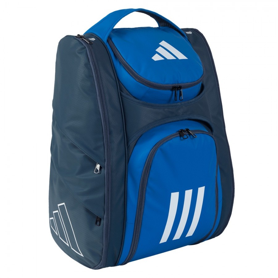 Paletero Adidas RB Multigame blanco azul - Zona de Padel