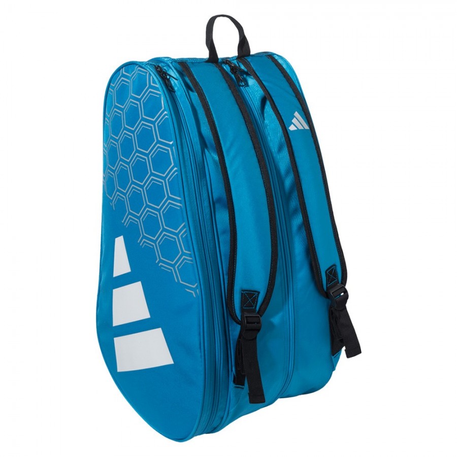 Paletero Adidas RB Control azul en poliéster - Zona de Padel